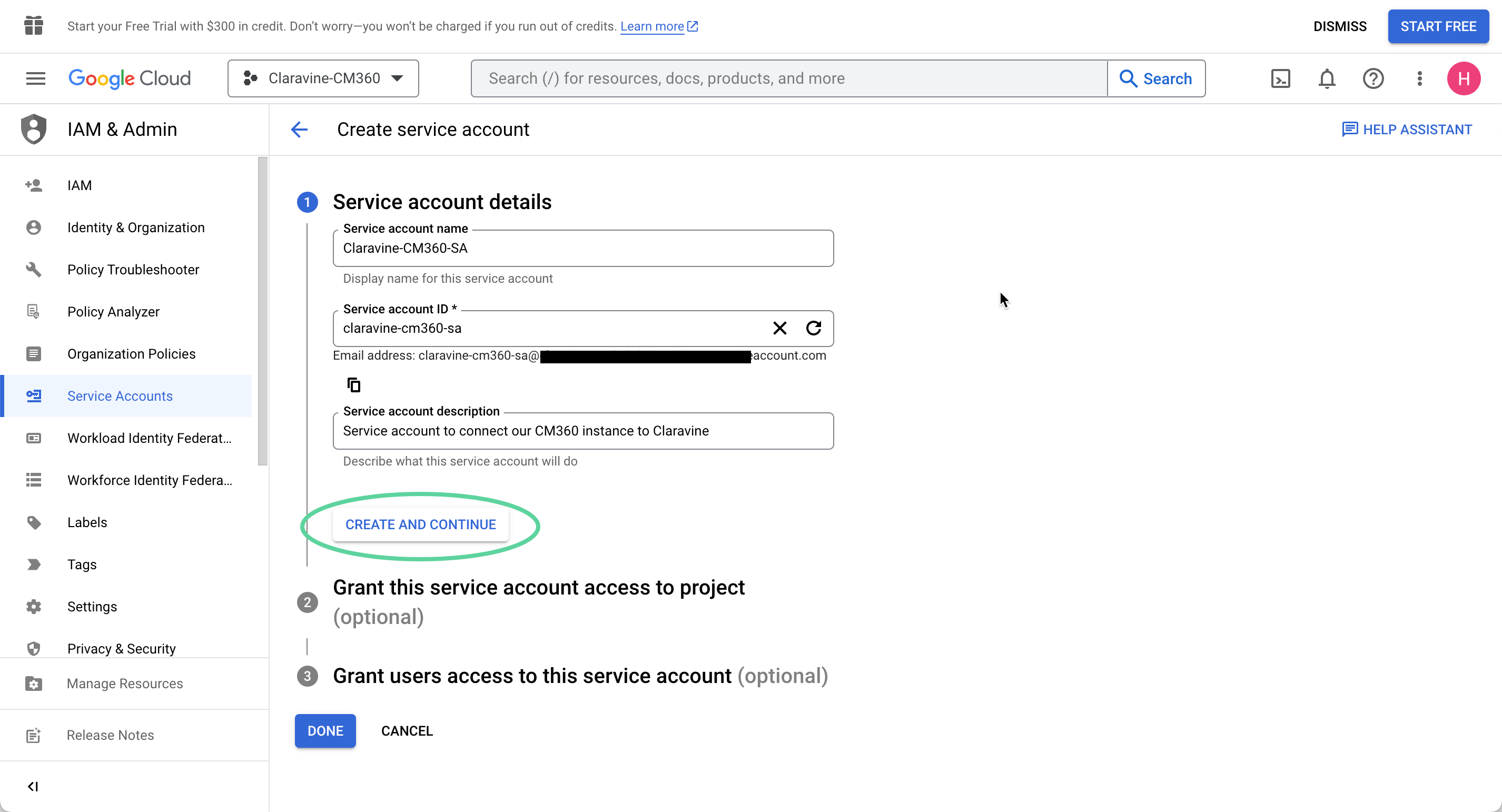 Claravine + Google Campaign Manager 360 Integration – Claravine Support
