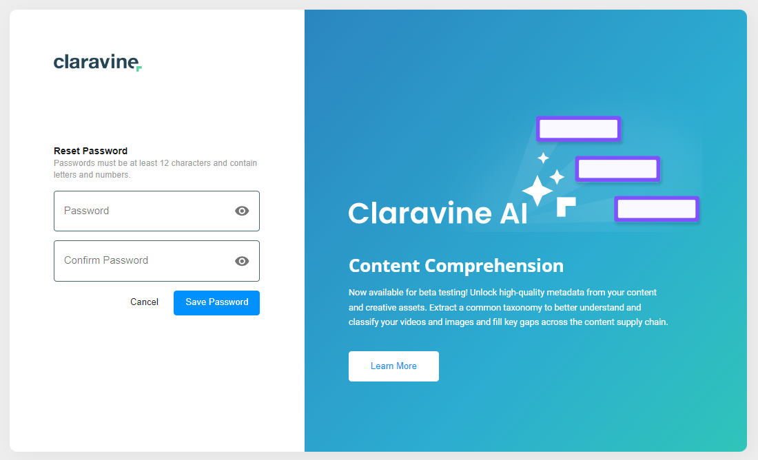 User Login Errors – Claravine Support