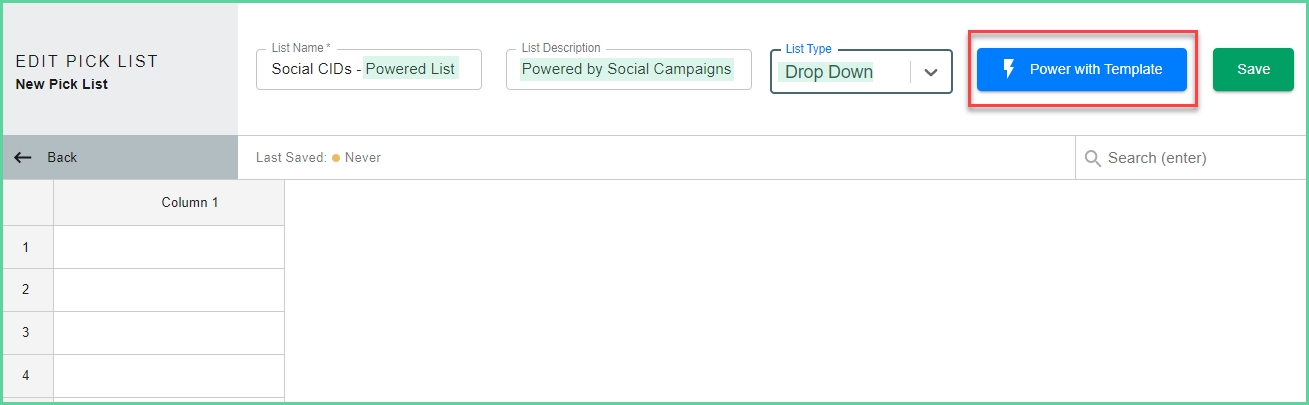 Powered Lists Data – Claravine Support
